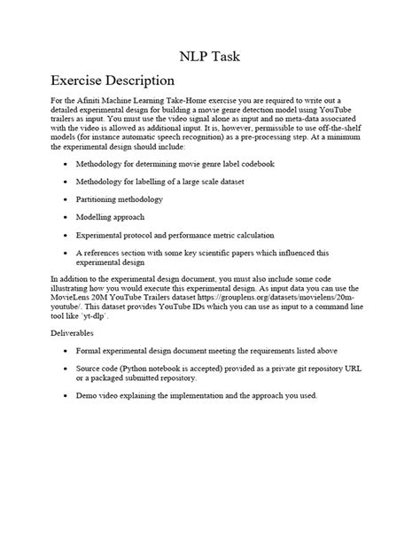 Nlp Task Pdf