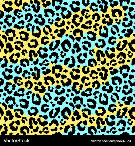 Leopard Animal Print Seamless Pattern Royalty Free Vector