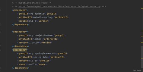 整合mybatis将mybatis的相关jar包导入到工程中修改pomxml Csdn博客