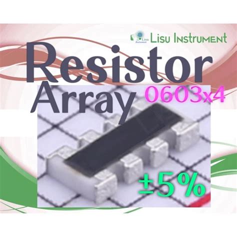 Jual Network Resistor Array 100r 220r 470r 1k 10k 0603 101 221 471 102