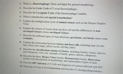 Lysogenic Cycle Label And Draw