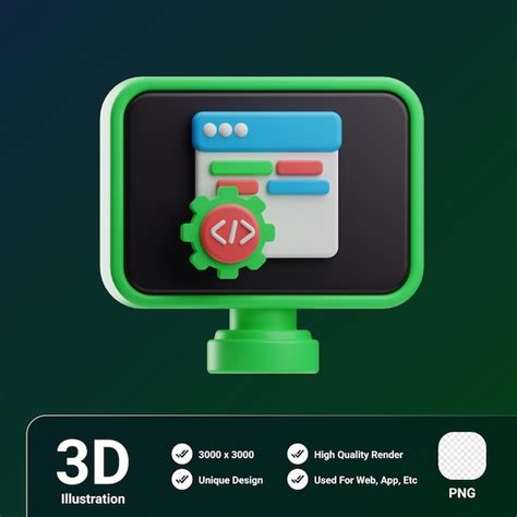 Premium Psd Object Scrum Development Software 3d Illustration