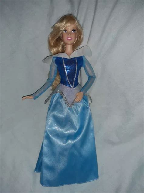 Barbie Type Disney Princess Aurora Sleeping Beauty Doll Articulated