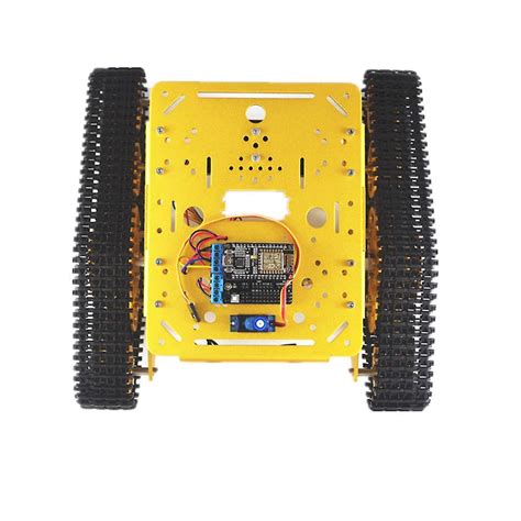 t300 wi fi rc tank car chassis robot controlled based on nodemcu
