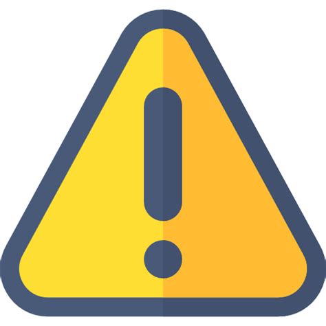 Advertencia Iconos gratis de señales