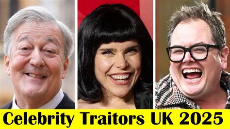 Celebrity Traitors Uk 2025 Full Cast Revealed Stephen F