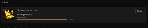Modpack Keeps Uninstalling R Allthemods
