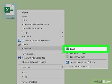 Formas De Abrir Arquivos Do Excel WikiHow