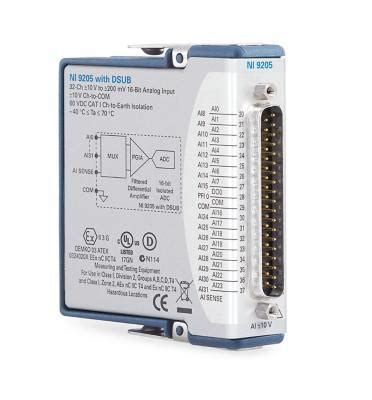 Ni Emerson Voltage Module C Series NI