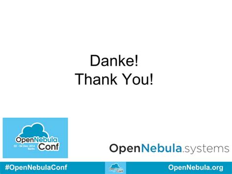 opennebulaconf 2014 understanding the opennebula model for cloud
