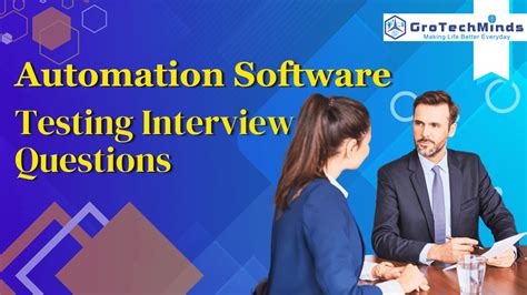 Automation Software Testing Interview Questions