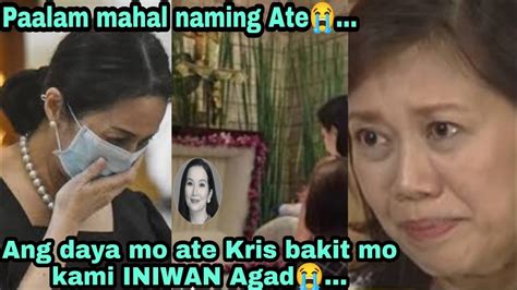 Kapatid Ni Kris Aquino Hindi Naitagong Pagluha At Humagulgol Ng Iyak