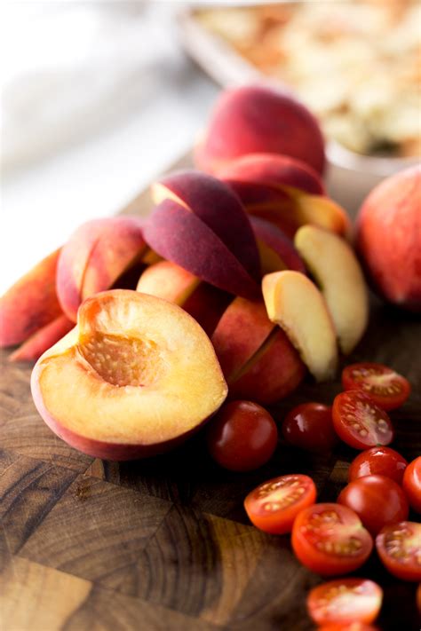Grilled Peach Panzanella Salad • A Simple Pantry