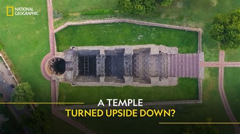 A Temple Turned Upside Down It Happens Only In India National