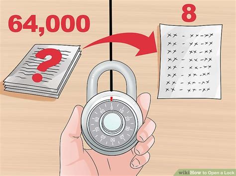Ways To Open A Lock WikiHow