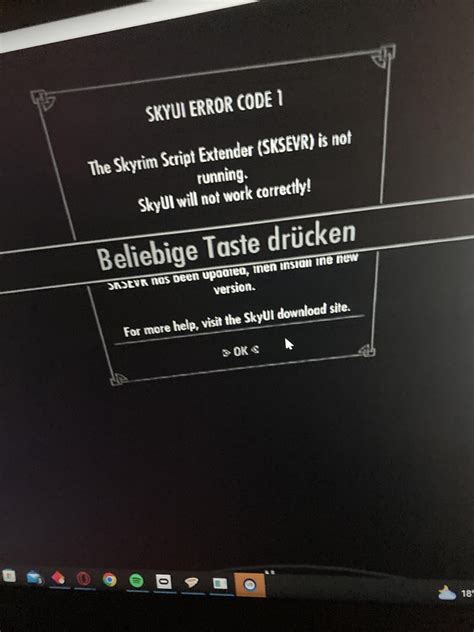 When I Open Skyrimloaderexe The Game Doesnt Start Any Help Pls Rskyrimvr