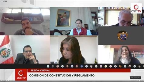 Congreso Comisión De Constitución Aprobó Dictamen Que Elimina