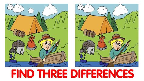 🔴find The Differences For Adults Difficult With Answers 💥find Three