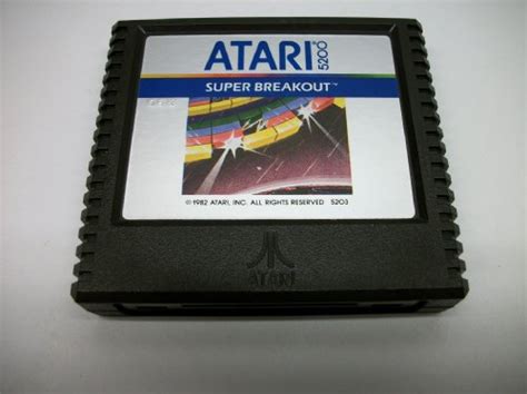 Super Breakout Atari 5200 Game Loose