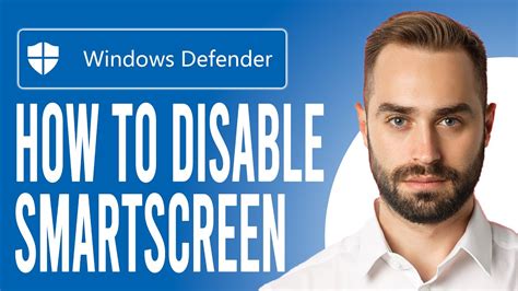 How To Turn Off Microsoft Defender Smartscreen How To Disable Windows Defender Smartscreen