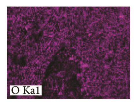 The Surface Topography And Element Distribution Of Position P1 A