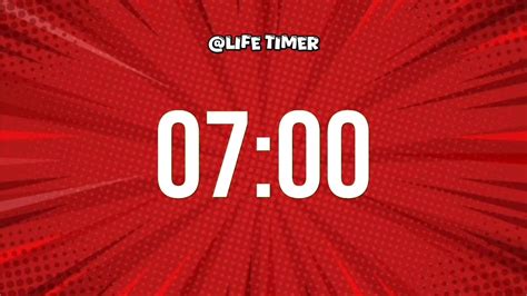 7 Minutes Timer Youtube