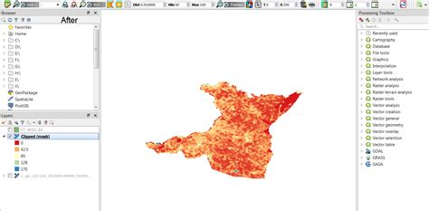 Altered Values Of Geotiff After Vector Extractionqgis Geographic Information Systems Stack