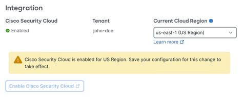 Cisco Security Cloud Integration