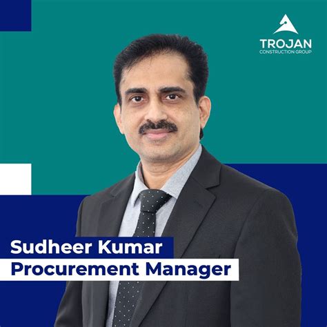 Trojan Construction Group On Linkedin In This Interview Sudheer Kumar Sheds Light On His Role