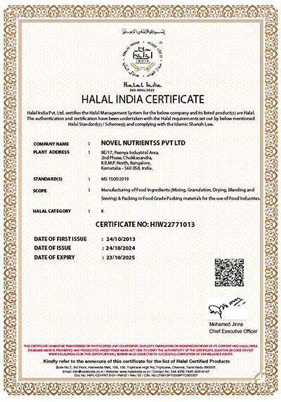 Services Novel Nutrients