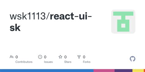 GitHub Wsk React Ui Sk