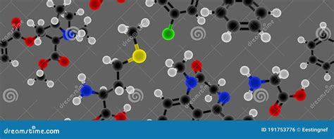 Models Molecule Background Seamless Pattern Stock Illustration Illustration Of Scientific