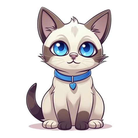 Siamese Cat Clipart 24077575 Png