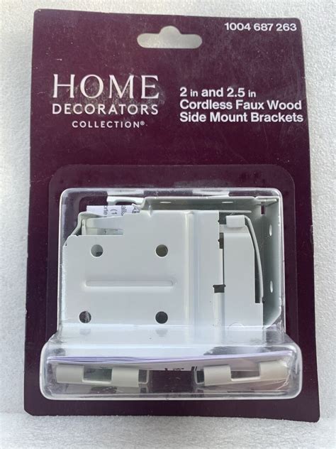 1 1 2 Inside Mount Bracket Geneva Series Wall Mount Bracket Hole In