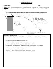 Edited Projectile Motion Lab Converted Pdf Projectile Motion Lab Student Name Date