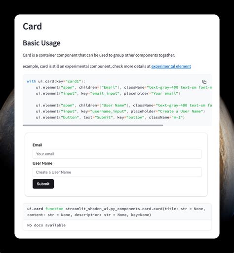 Streamlit Shadcn Ui · Pypi