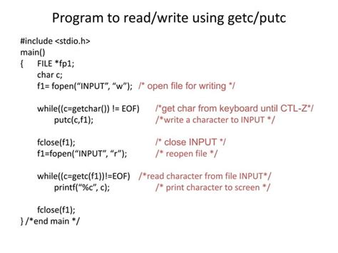 C Programming Chapter 5 File Handling Cppt