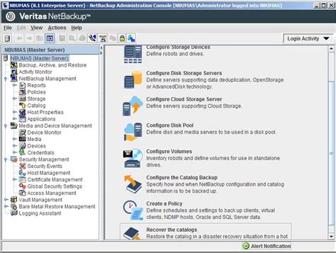 remote infrastructure management veritas netbackup 8 1 installation