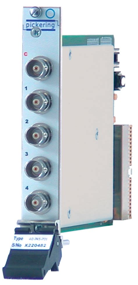PXI 4 To 1 Multiplexer 1GHz 50 Ohmhm BNC 40 745 50 Ohm