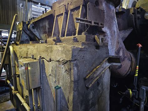 Compressor Foundation That Has Seen Better Days R Skookum