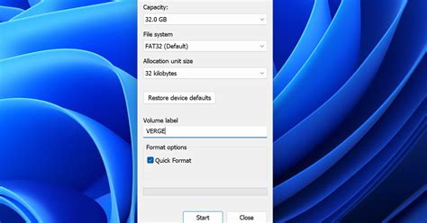 Microsoft Is Finally Removing The Fat32 Partition Size Limit In Windows 11 The Verge
