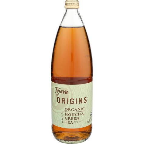 Tejava Origins Organic Hojicha Green Tea 1 Liter 12 Per Case