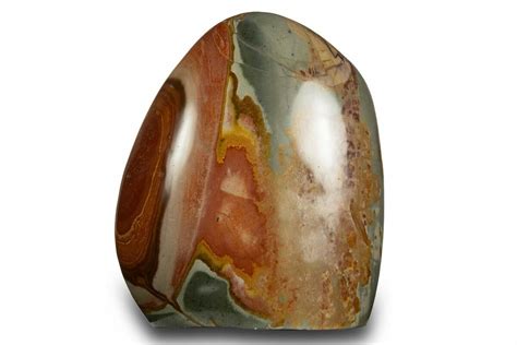42 Free Standing Polished Polychrome Jasper Madagascar 318244