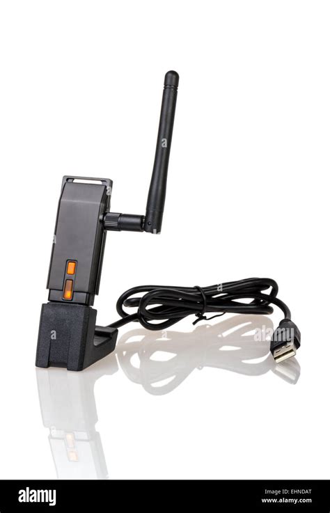 Wi Fi Wireless Usb Adapter Stock Photo Alamy