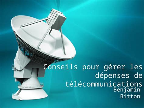 Pptx Conseils Pour Gérer Les Dépenses De Télécommunications Dokumen Tips