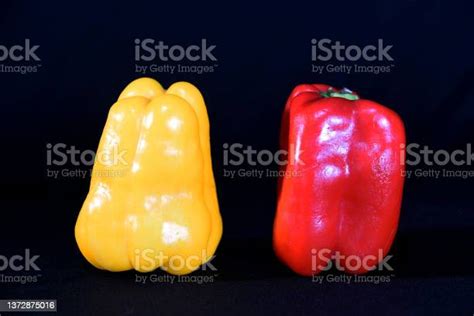복사 공간이있는 검은 배경에 고립 된 천연 잘 익은 붉은 피망 0명에 대한 스톡 사진 및 기타 이미지 0명 개념 개념과 주제 Istock