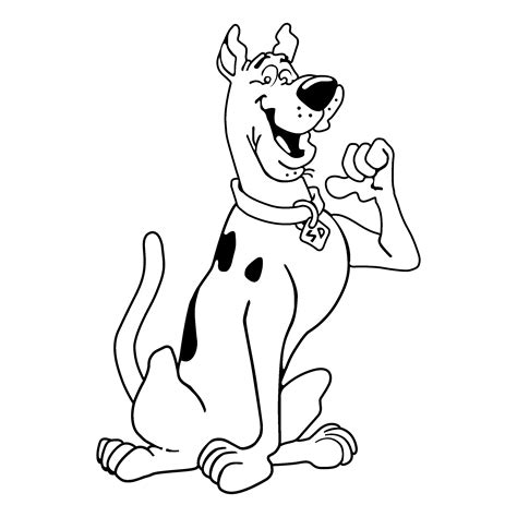 Scooby Doo Logo Black And White Scooby Doo Png Clipart Full Images
