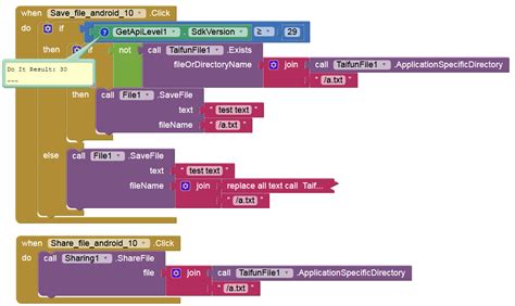 Can T Create Folder In Android Bugs And Other Issues MIT App Inventor Community