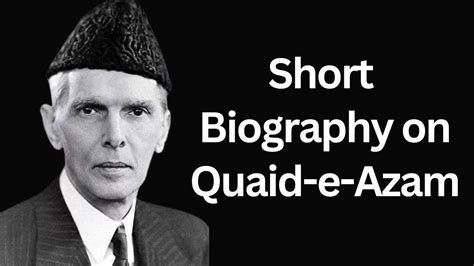Quaid E Azam Ki Kahani Short Biography On Quiad E Azams Life Youtube