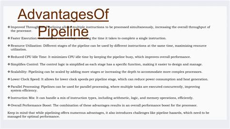 Pipeline In Computer Architecture Design Pptx